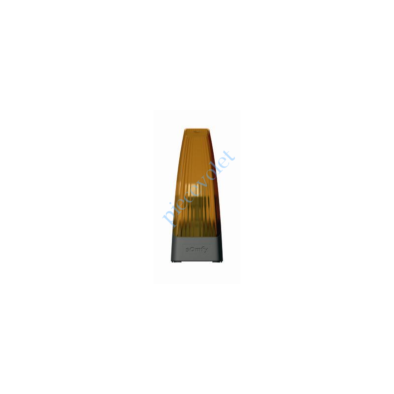 Somfy 9012762 Feu Orange 24v Fixe Culot E14 10w Etanche ip54